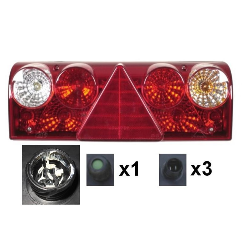 256410507 | LKW-Teile24 | Heckleuchte ASPÖCK Europoint 2 rechts LED 24V ...