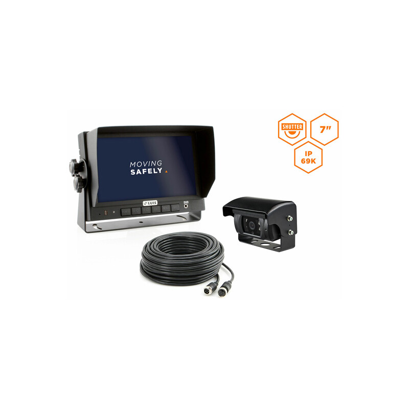 LUIS 300501 R7-S Shutter-Kamerasystem, 7" Monitor | Suer 245559238 - LKW Ersatzteile beim ...