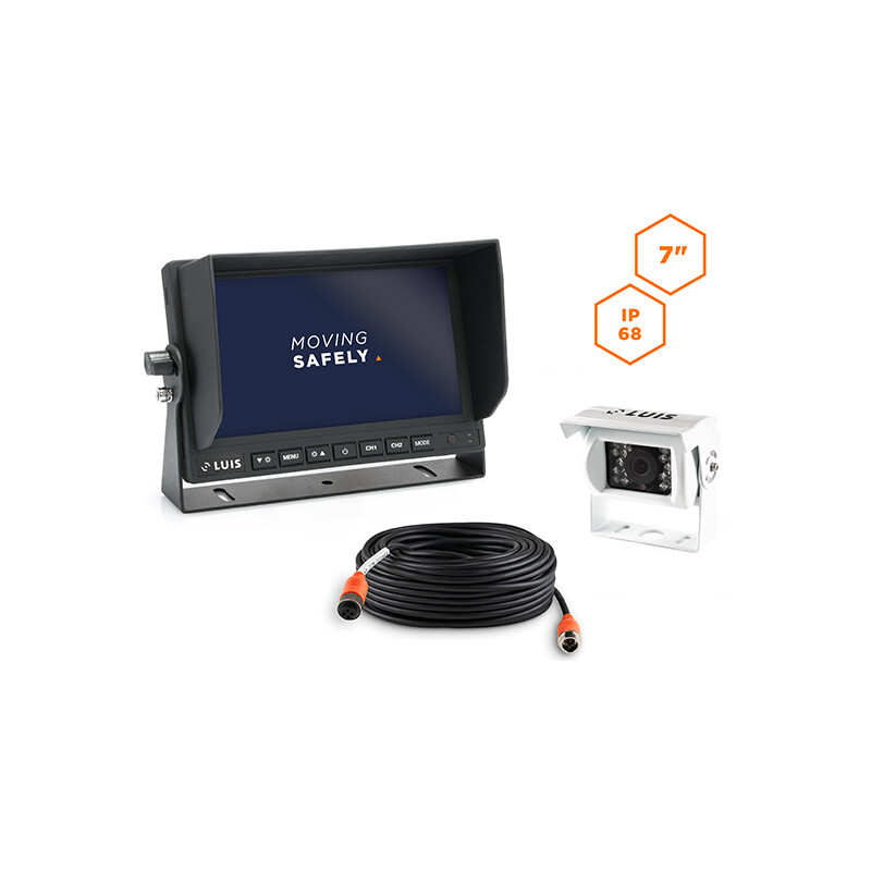 Suer 245559281 - LUIS Kamerasystem 7" Basic, weiß - LKW Ersatzteile beim Experten bestellen ...