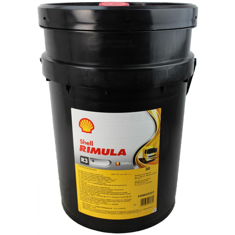 Shell Rimula R3+ SAE 30 20 Liter Motorenöl Einbereichs ...