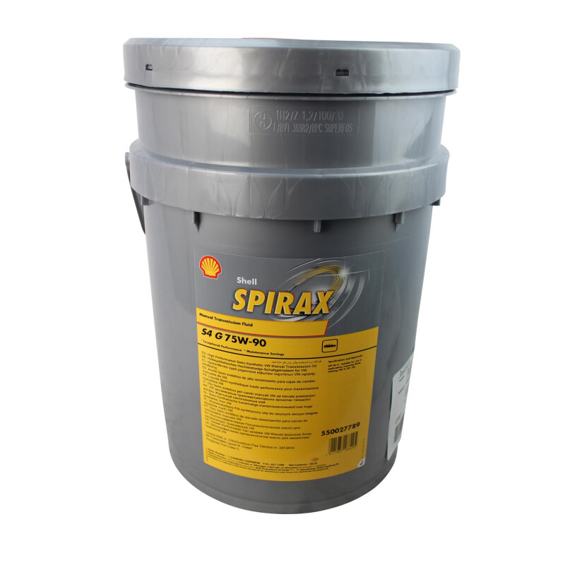 Shell Spirax S4 G 75W-90 20 Liter Mehrzweckgetriebeöl API GL4 (EP 75W ...