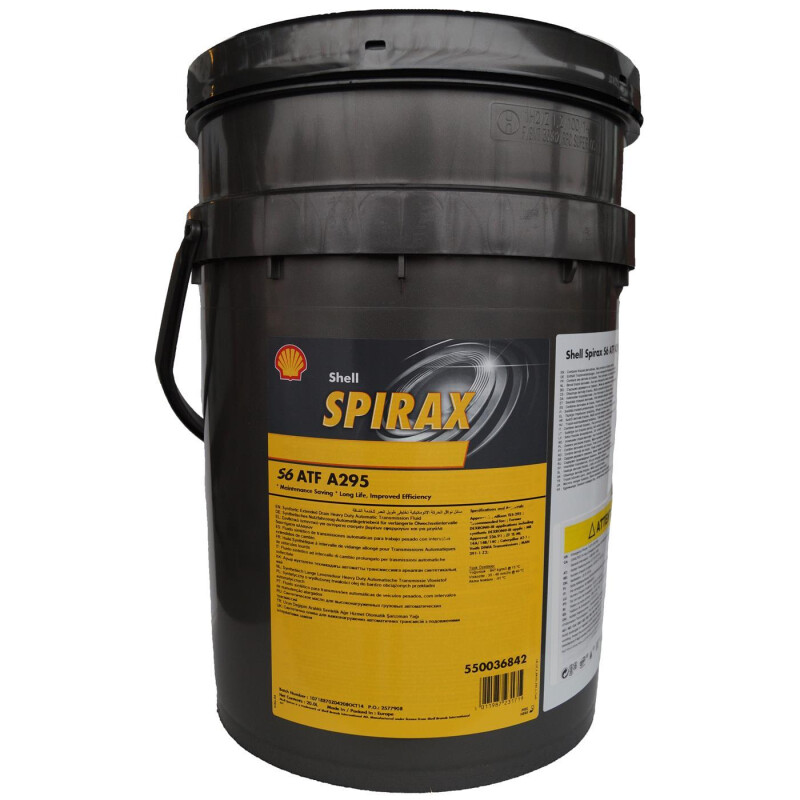 Shell Spirax S6 ATF A295 20 Liter Getriebeöl Synthetisches ...