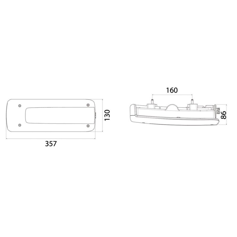 82483073 | LKW-Teile24 | LED Heckleuchte VOLVO FM, rechts mit integr ...