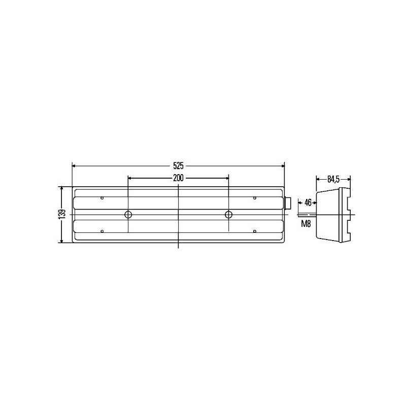 0025449103 | lkw-teile24 | Heckleuchte Rückleuchte rechts mit ...
